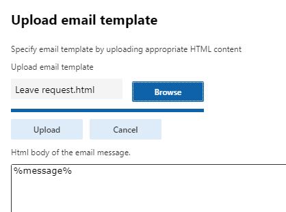 How to set up email notifications for leave requests – 3 – Creating ...