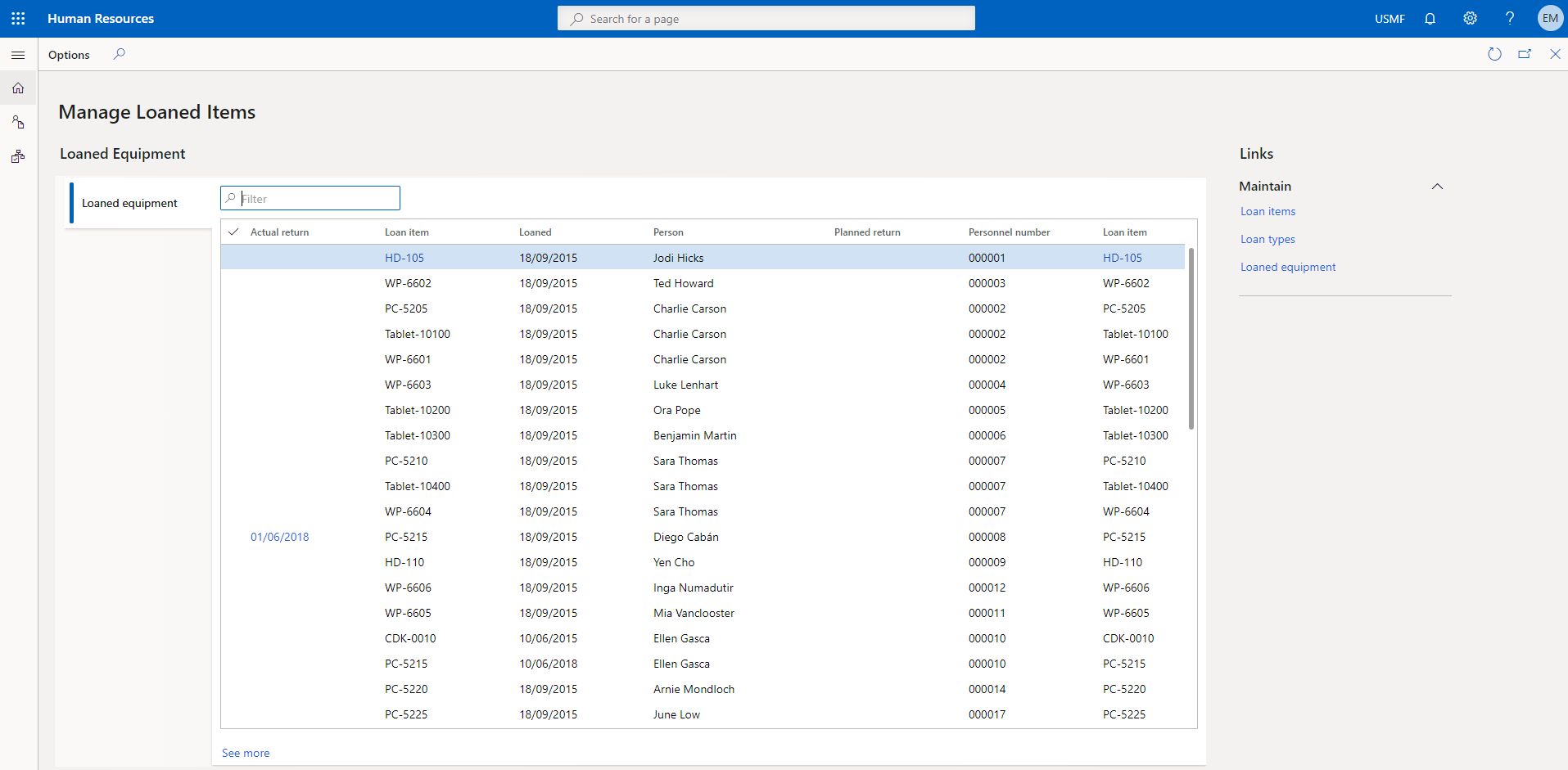 Handy custom workspaces 1 – Loaned items maintenance - tomelliott.co.uk